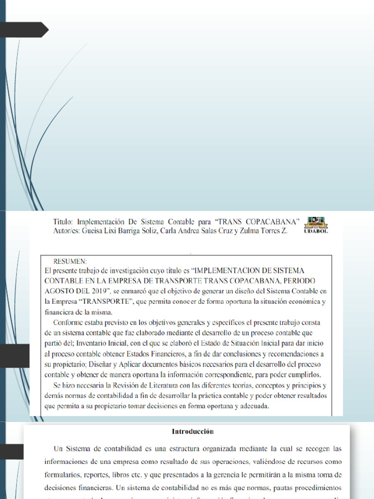 Proyecto Contable | PDF