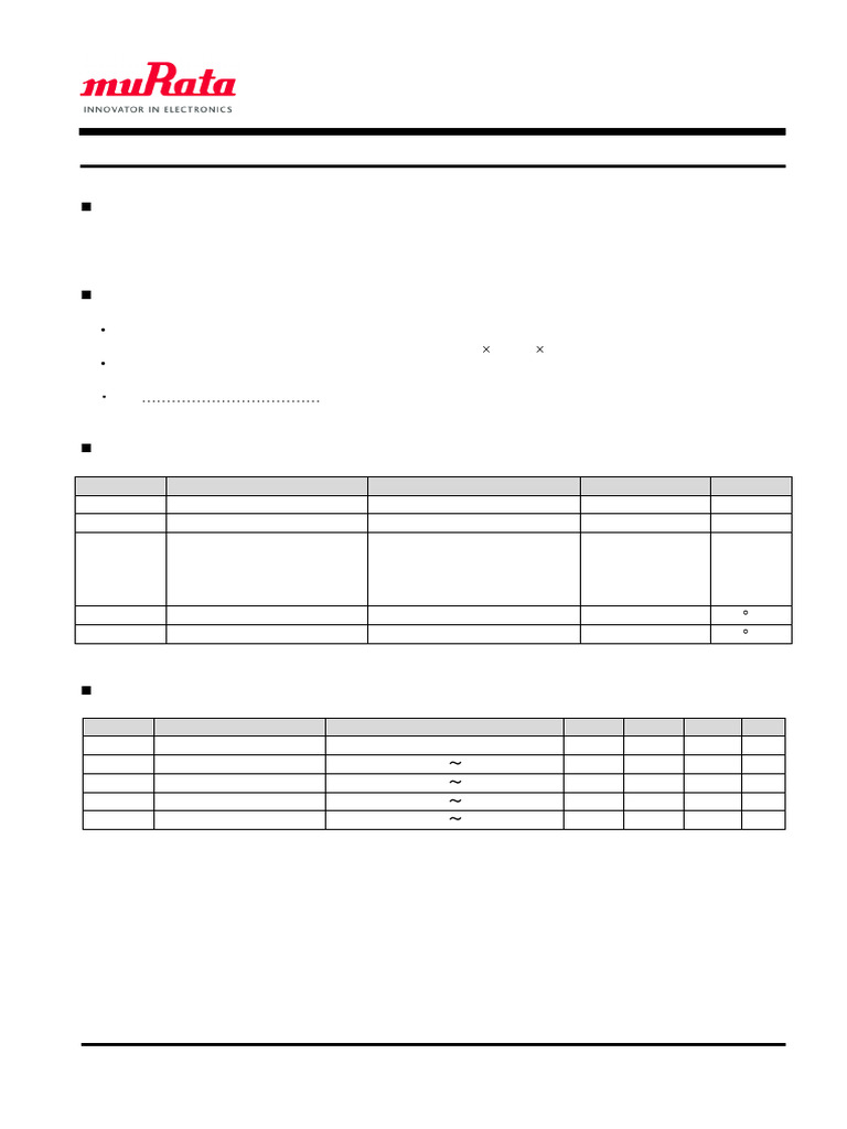Murata RF Switch - XMSSJR6G0BA-093 | PDF | Patent | License