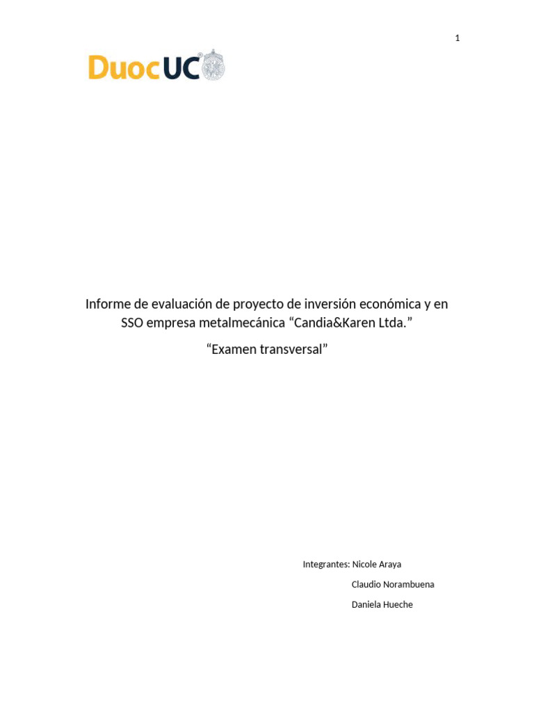 Finanzas 2 | PDF | Presupuesto | Estudio de factibilidad