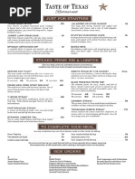 Server Menu Test Answer | PDF | Salad | Hamburgers