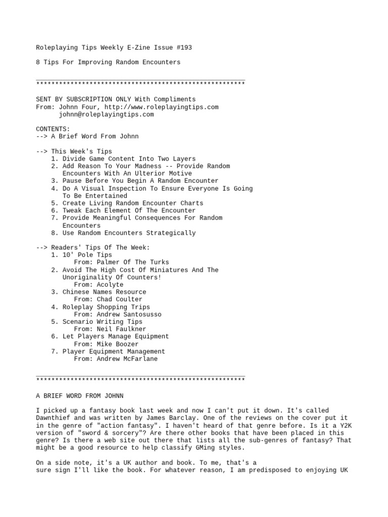 Enhancing RDR2 Random Encounters | PDF | Games & Activities