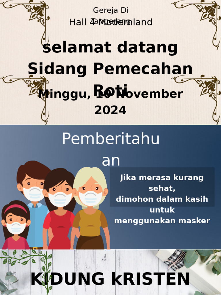 Kidung SPR 10 Nov 2024. | PDF