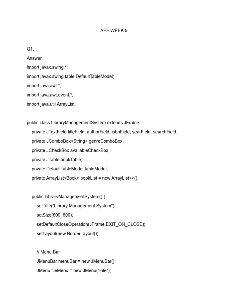 APP WEEK 9 | PDF | Graphical User Interfaces | System Software