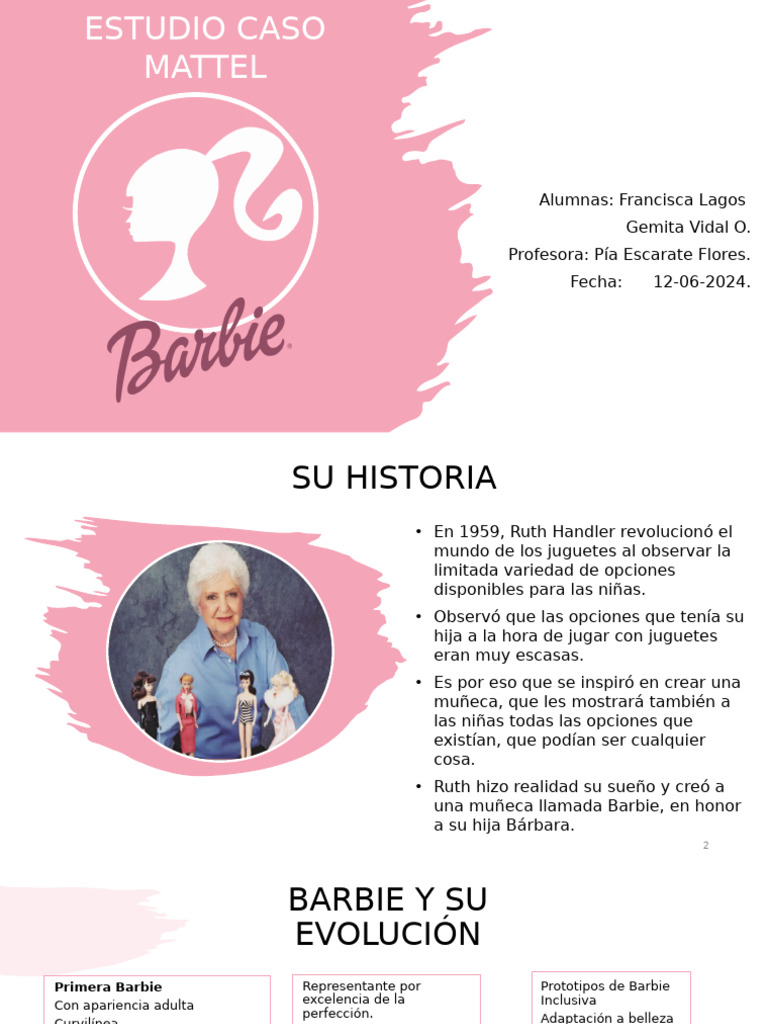 Estudio Caso Mattel | PDF | Barbie | Marketing