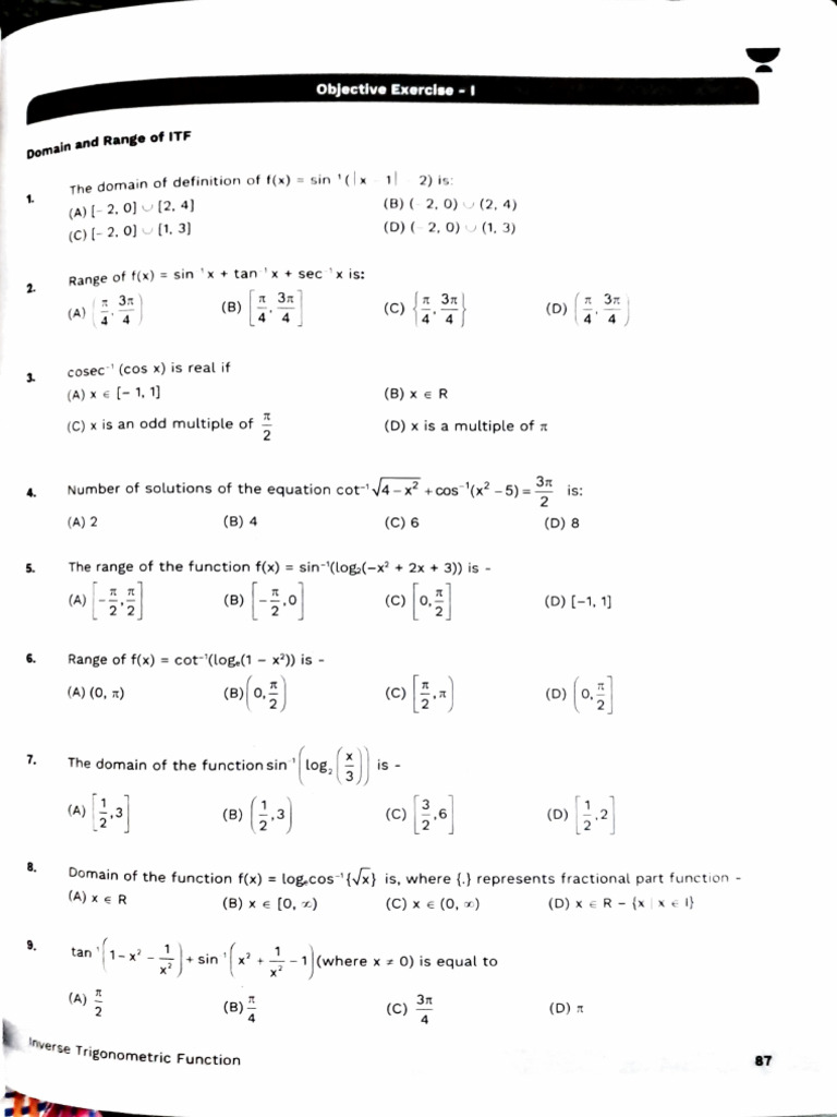 ITF New Module 2024-25 | PDF | Trigonometric Functions | Function (Mathematics)