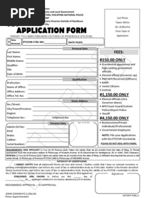 Ptcfor Application Form 2023 - Printable Forms Free Online