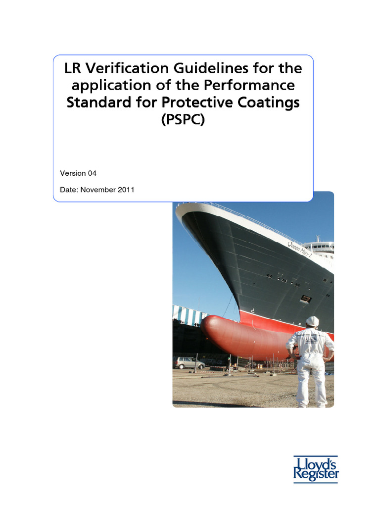 LR PSPC Verification Guidelines 2011 Nov Ver4 | PDF | Verification And Validation ...