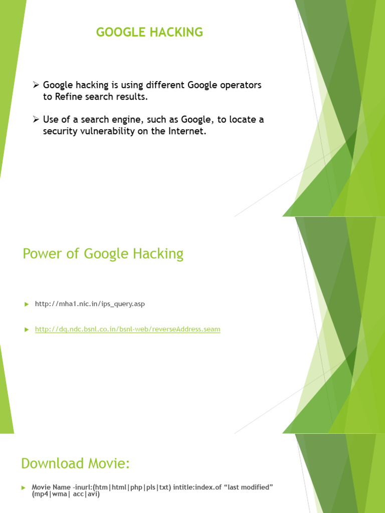 Ghdb Pdf World Wide Web Internet And Web