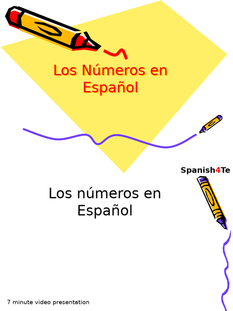 Números en Español: Del 0 al 1000 | PDF
