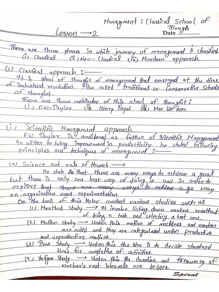 Management Principles and Application Unit 1 Part 2 | PDF