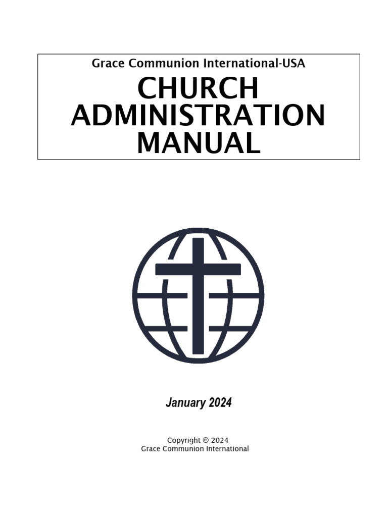 Church Administration Manual | PDF | Baptism | Elder (Christianity)