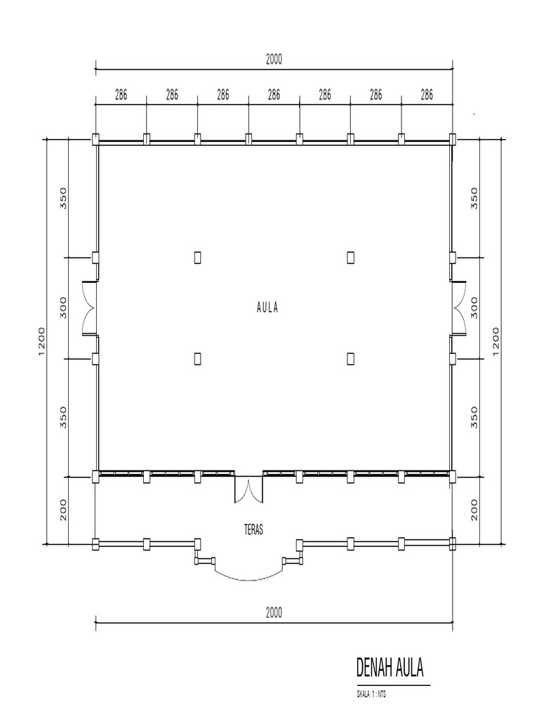 Ruang Aula Majenang1 | PDF