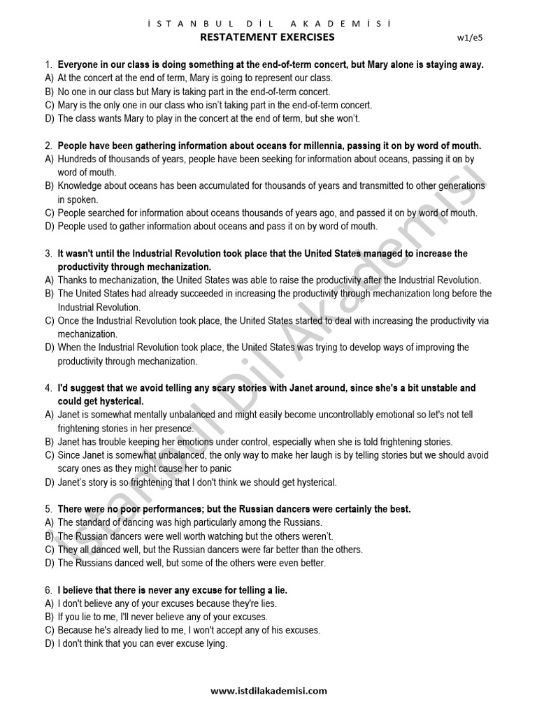 RESTATEMENT Week1 Exercise5 | PDF | Loans | Vitamin C