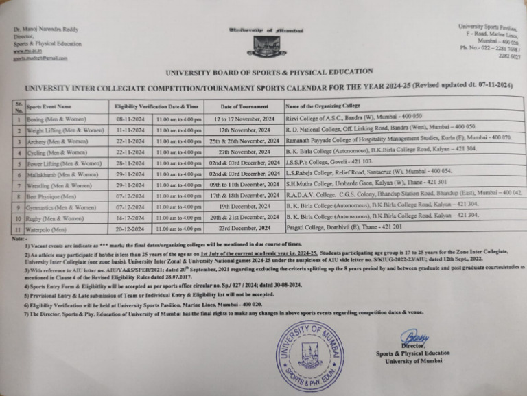 Inter Collegiate | PDF