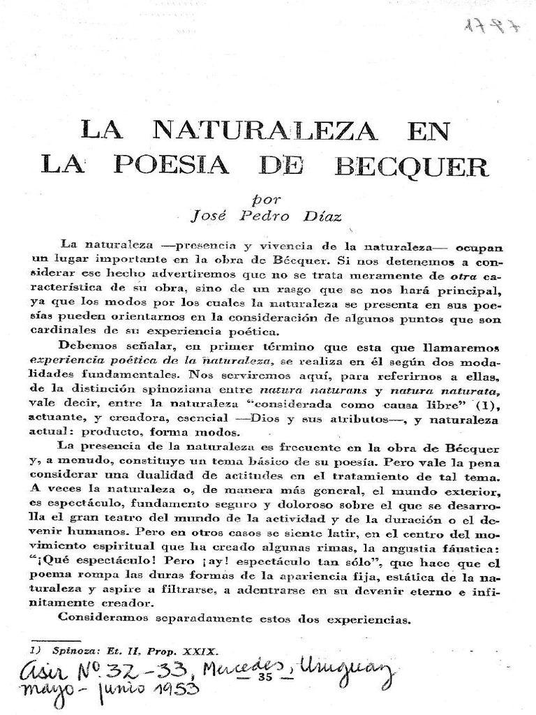 Natural Ez A en Becquer JP D | PDF | Ciencias de la Tierra | Naturaleza