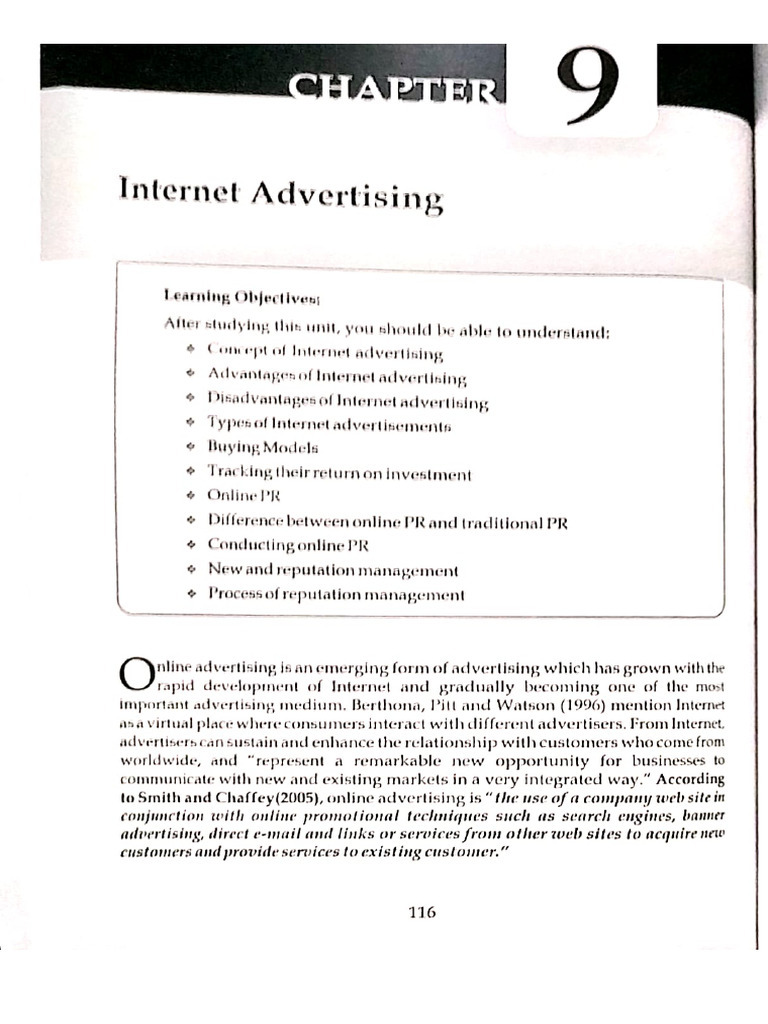 Digital Marketing Chapter 9 | PDF