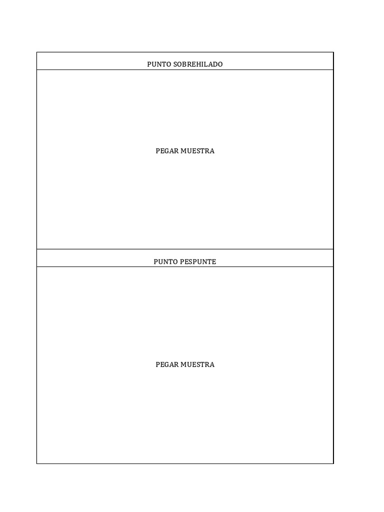 PLANTILLA DOSIER PUNTADAs | PDF | Arte