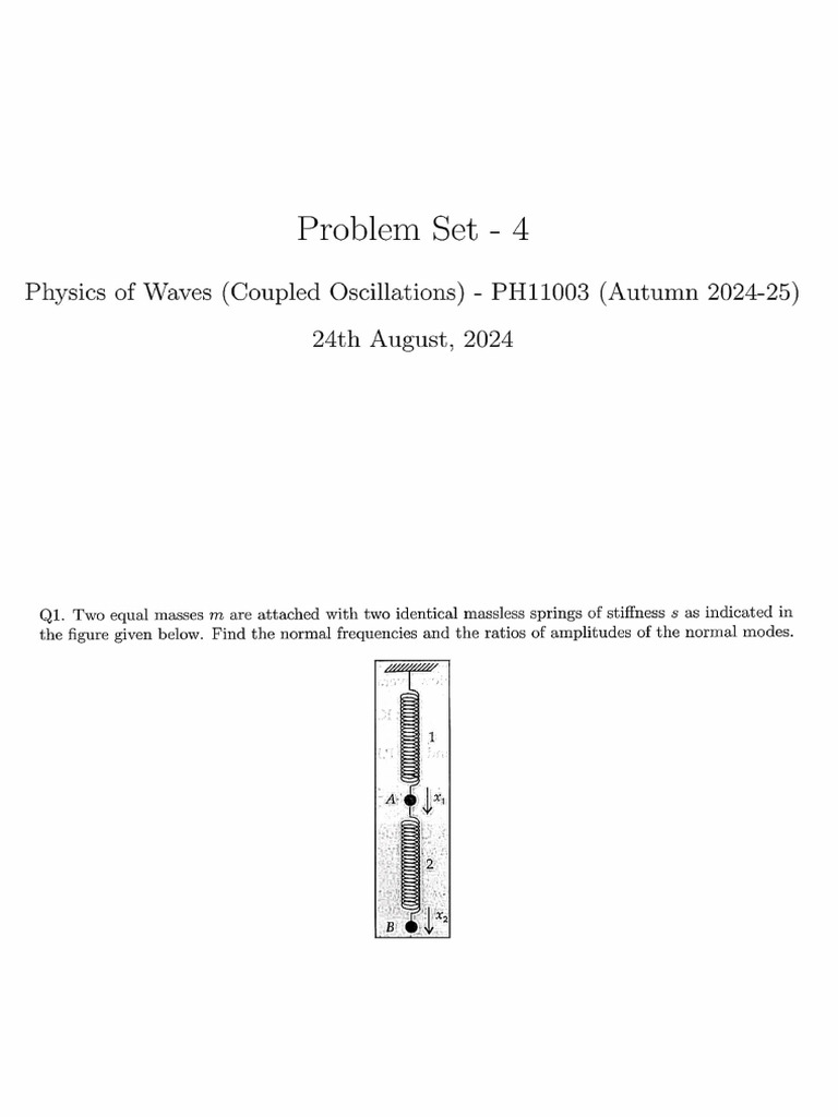 Problem Set 4 Solutions | PDF