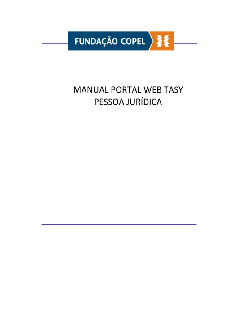 Manual do Portal Web Tasy para Prestadores | PDF | Informática