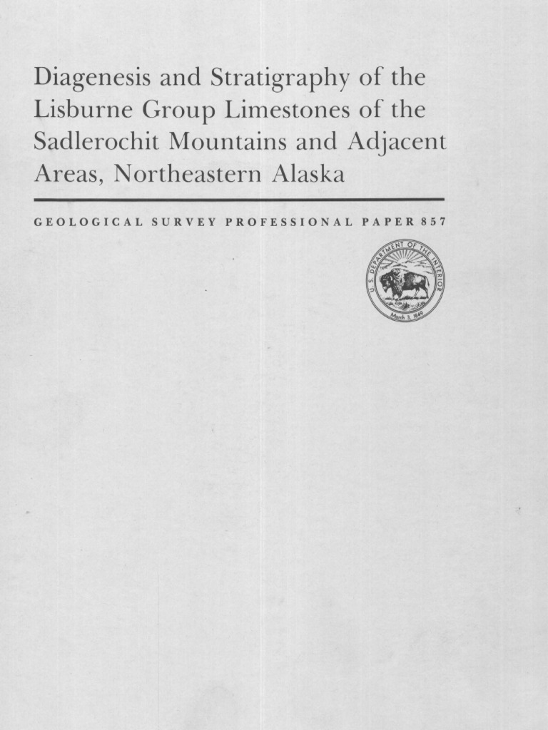 Diagenesis and Stratigraphy of The Diagenesis and Stratigraphy of The ...