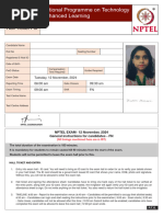 NPTEL Exam Instructions and Guidelines | PDF