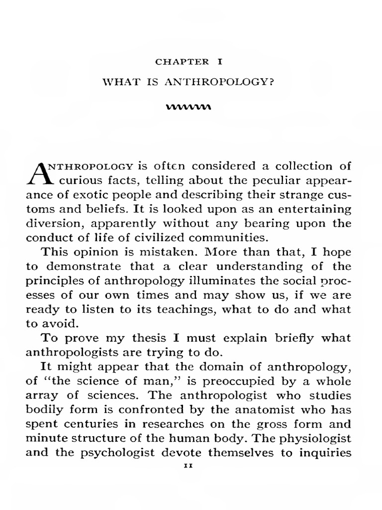 Anthropologymode00boas - BW 15 21 | PDF | Anthropology | Psychology