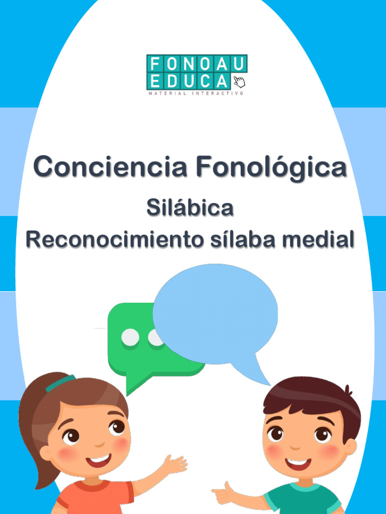 4 Cuadernillo CF - Reconocimiento Sílaba Medial | PDF | Escritura ...