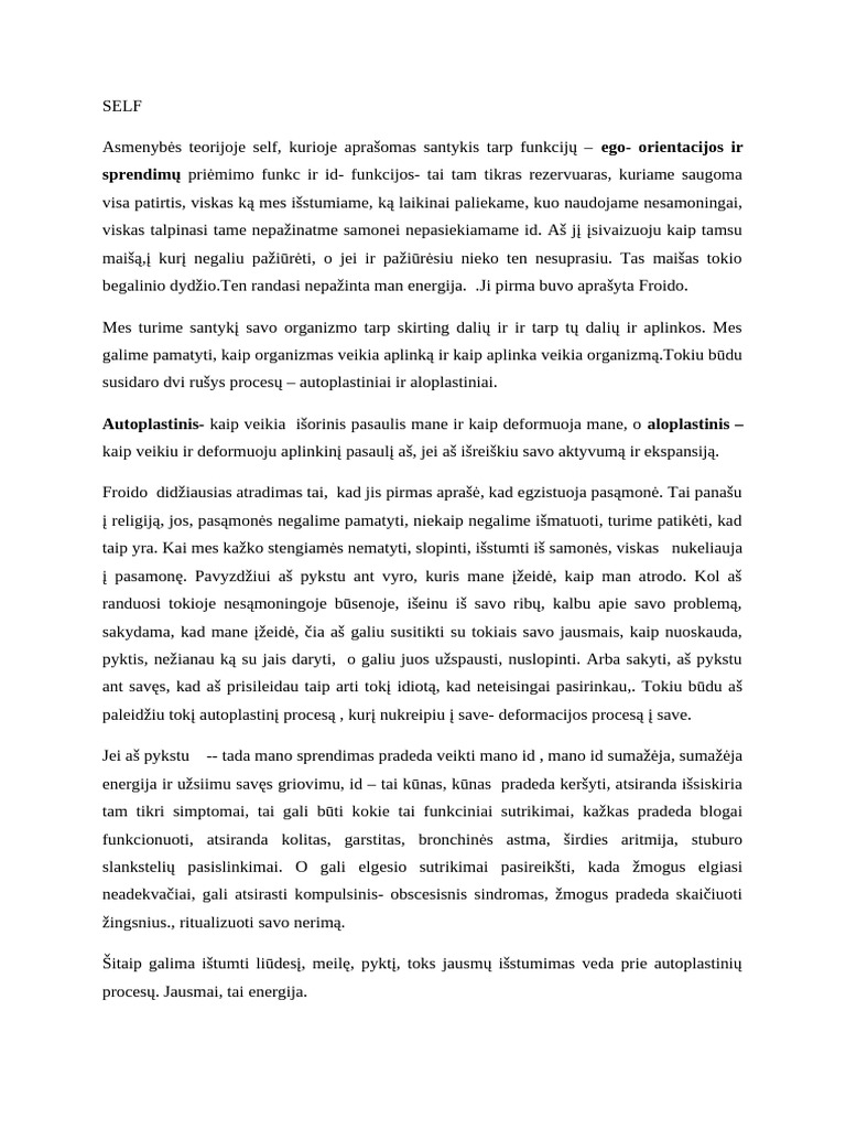 Self Gest | PDF