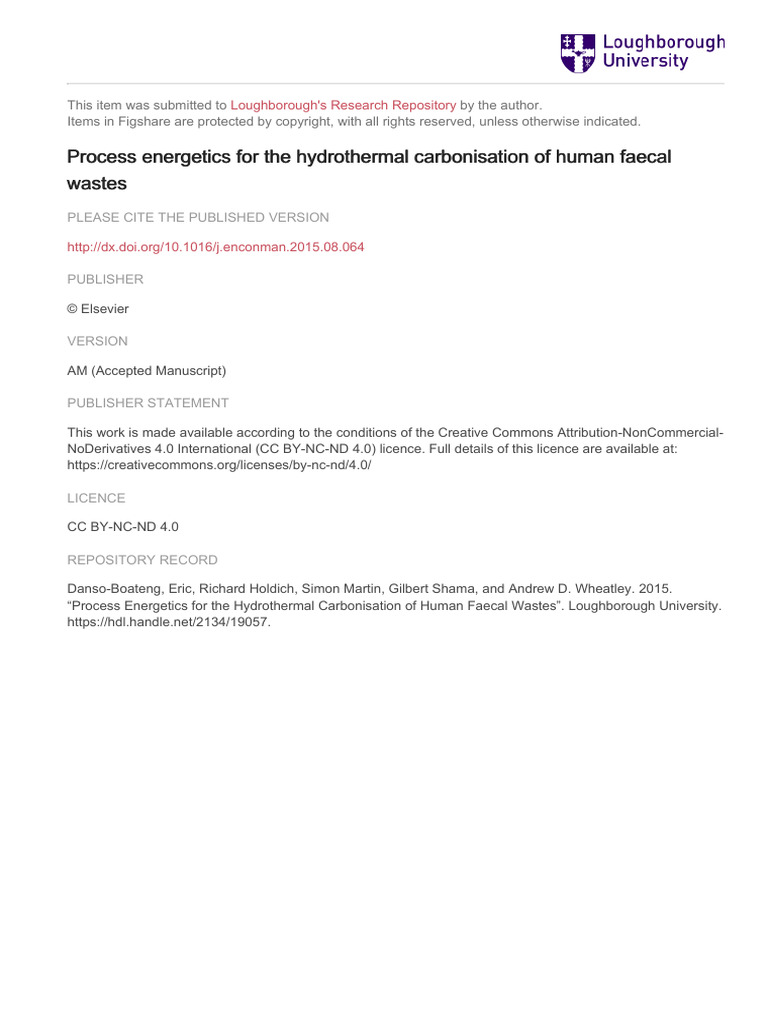 process_energetics | PDF | Anaerobic Digestion | Physical Sciences