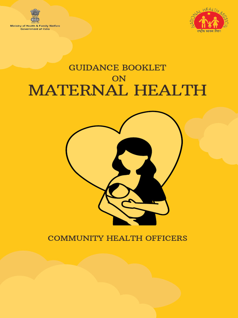 Maternal Health Guidance Booklet For CHO | PDF | Childbirth | Pregnancy