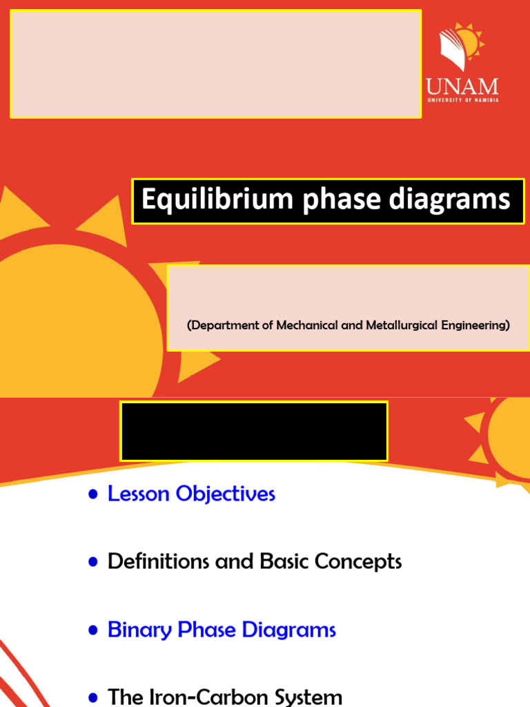 Lecture 04 - Equilibrium Phase Diagrams - 2024a.pptx-1 | PDF | Phase (Matter) | Phase Diagram