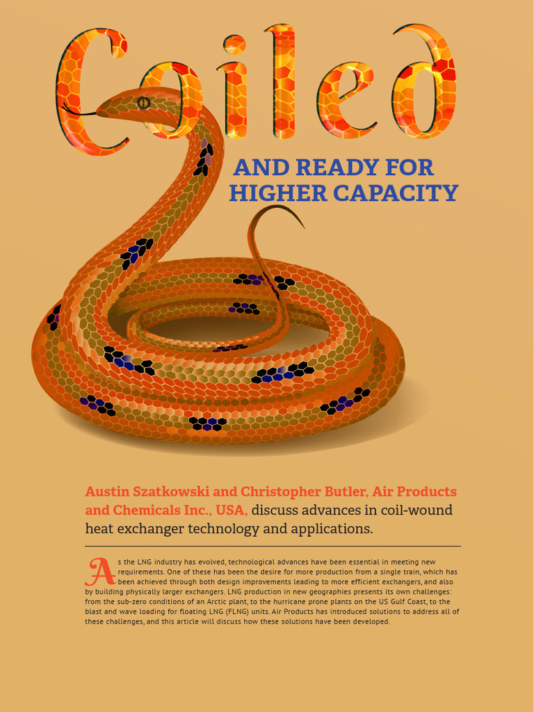 Advanced LNG Heat Exchanger Tech | PDF | Heat Exchanger | Liquefied ...