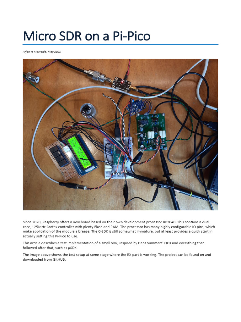 uSDR - v1.1 | PDF | Cursor (User Interface) | Sampling (Signal Processing)