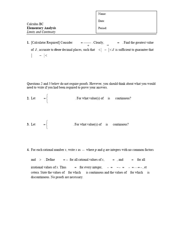 Elementary Analysis Delta Epsilon | PDF | Teaching Methods & Materials