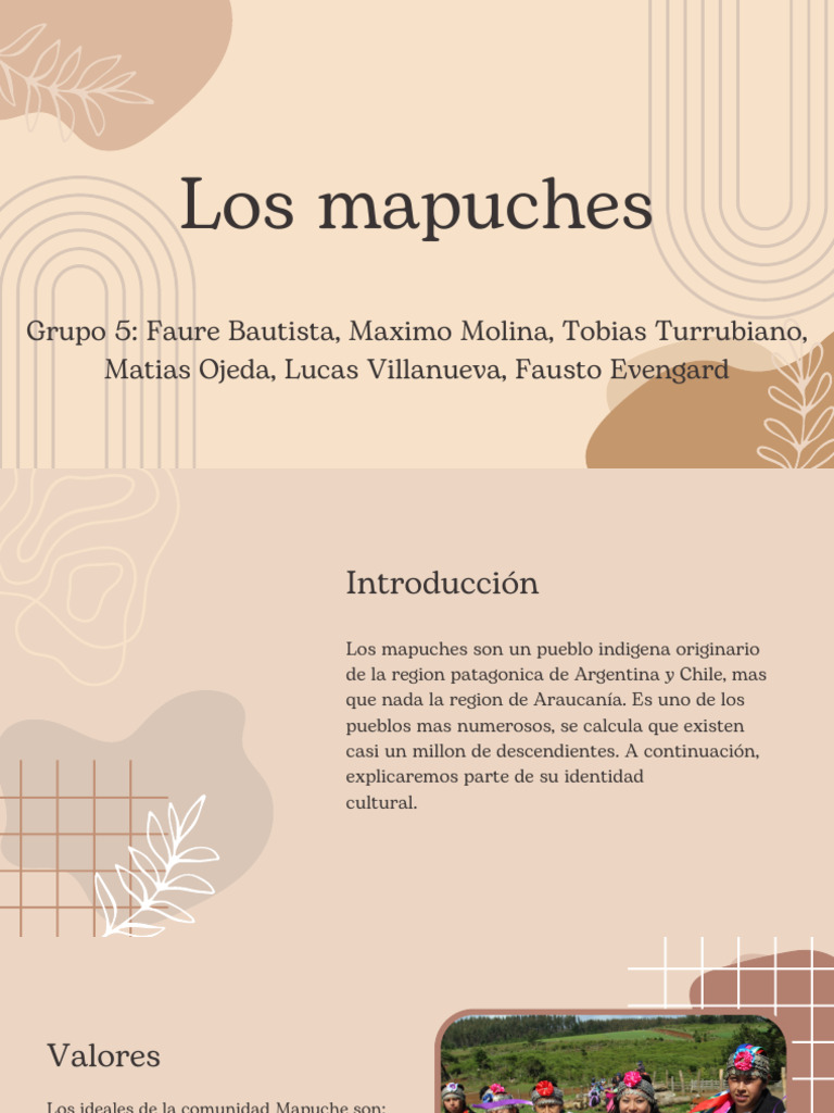 Los Mapuches - 20240430 - 154751 - 0000 | PDF | Ciencias sociales