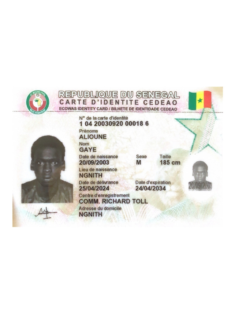Republique Du Senegal | PDF
