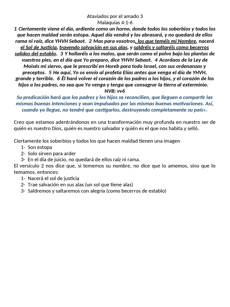 Ataviados Por El Amado IV | PDF