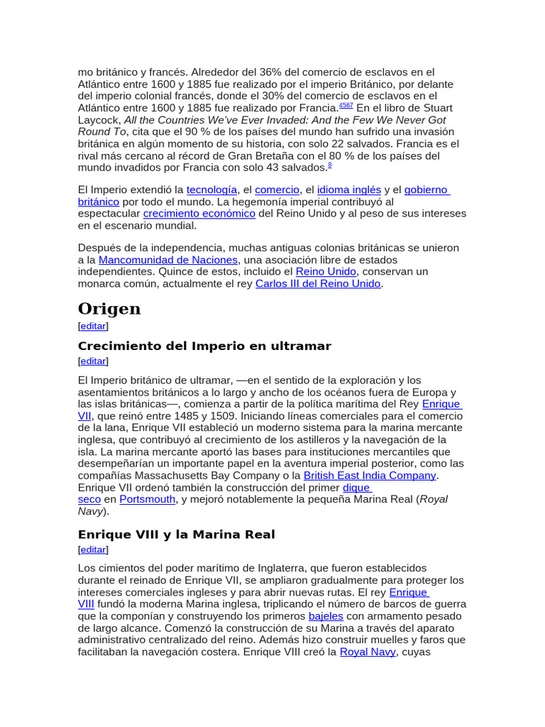 Brinatico Imperium | PDF | Imperio Británico | Colonialismo