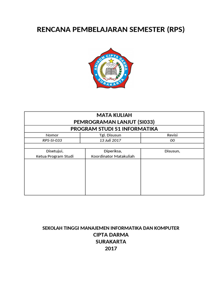 Pemrograman Lanjut | PDF | Komputer