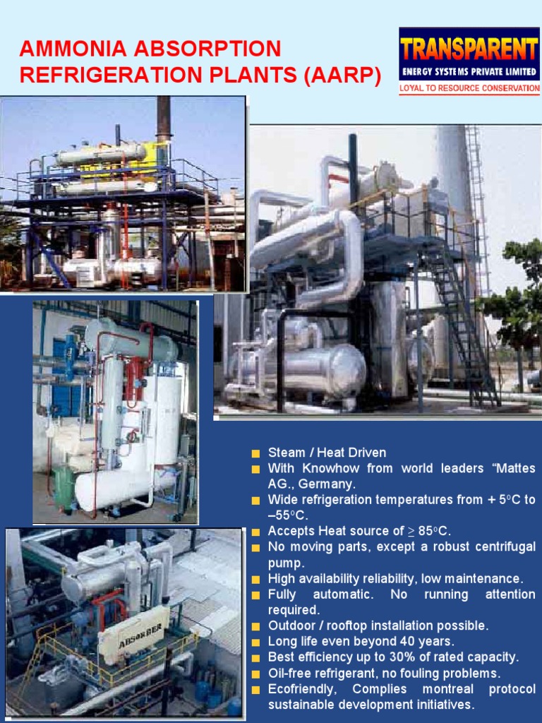 Ammonia Ref Cycle | PDF | Refrigeration | Cogeneration
