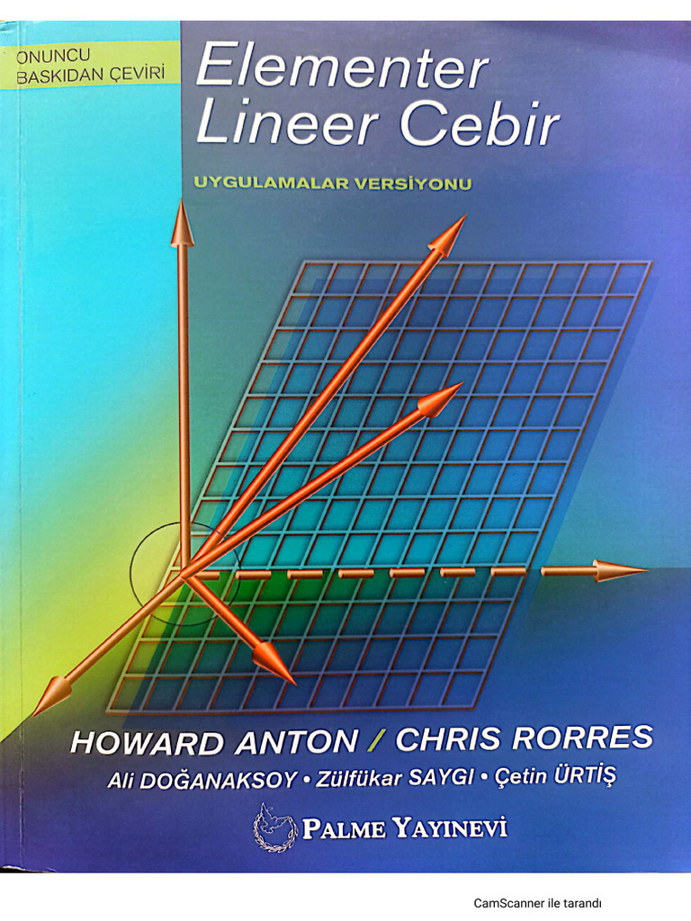 Lineer Cebir Vizeye Kadar | PDF