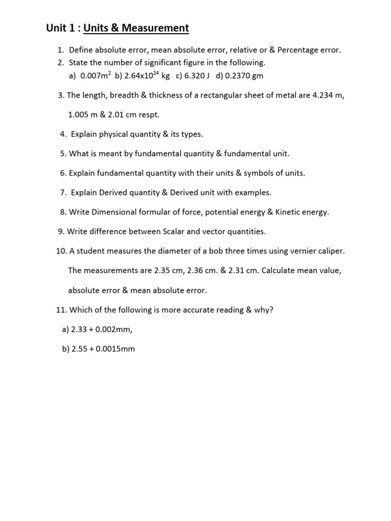 Unit 1 & 2 | PDF | Teaching Methods & Materials | Science & Mathematics