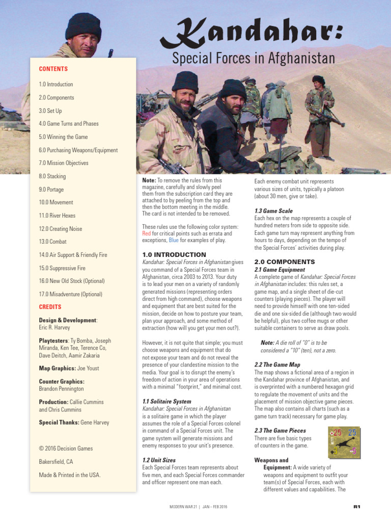 MW21 E Rules | PDF | Special Forces | Military
