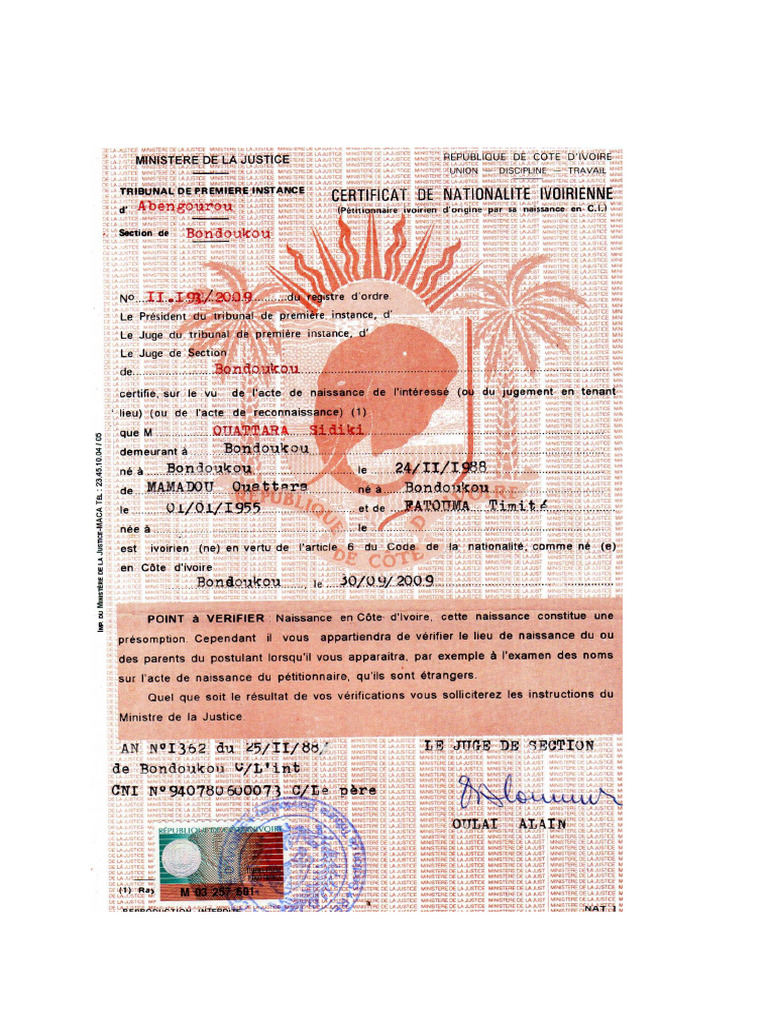 Cert Nat Ext Nai Pass | PDF