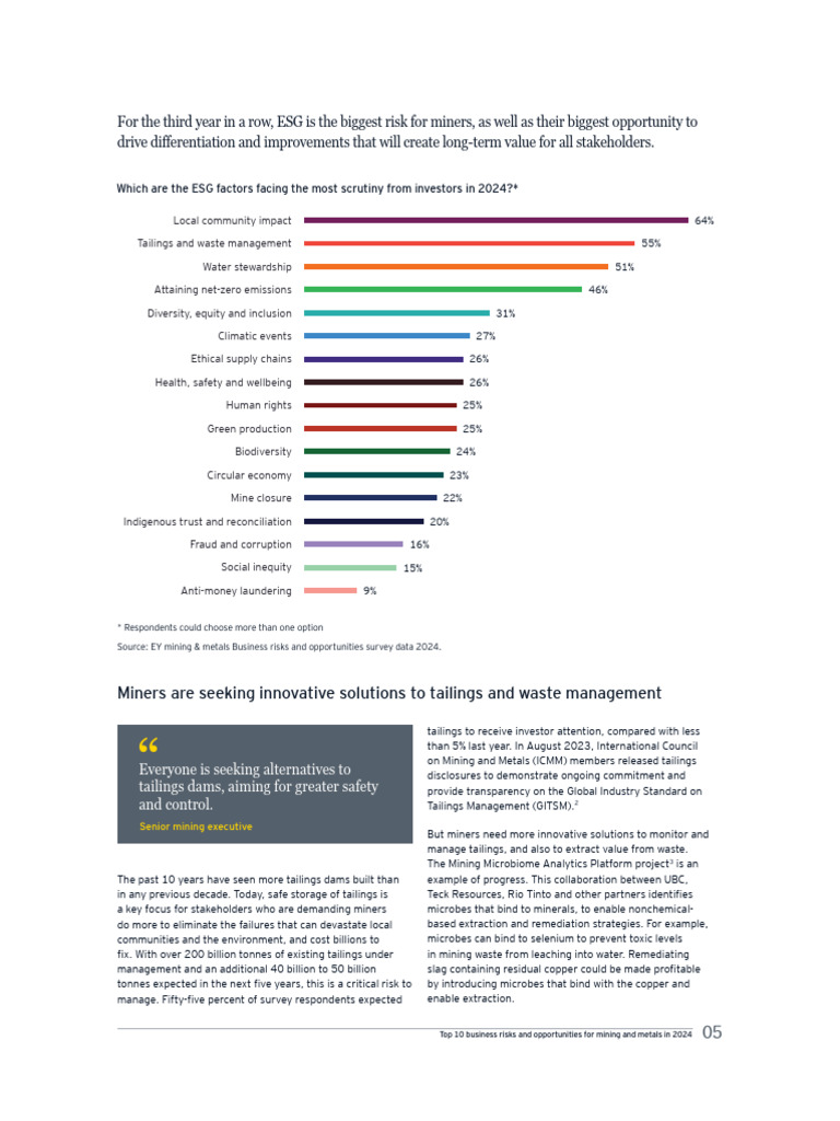 Risk_5 | PDF | Mining | Natural Environment