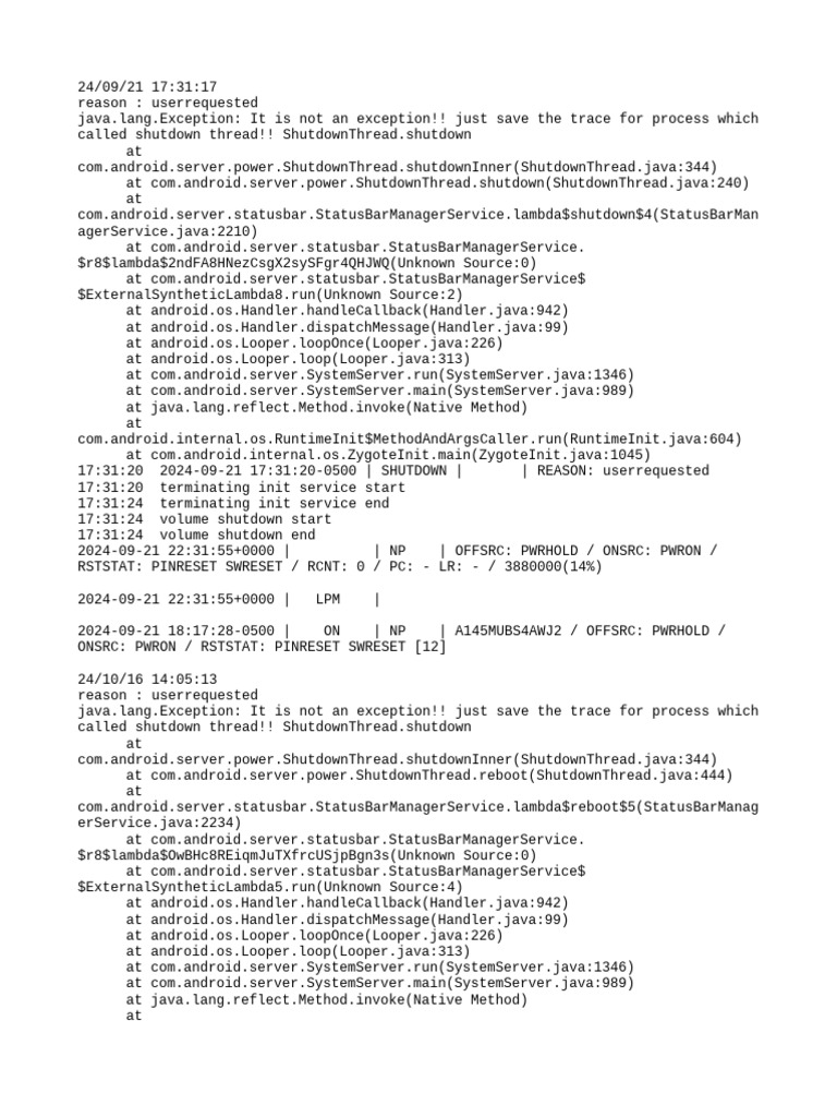 Power Off Reset Reason Pdf Computer Programming Concurrent Computing