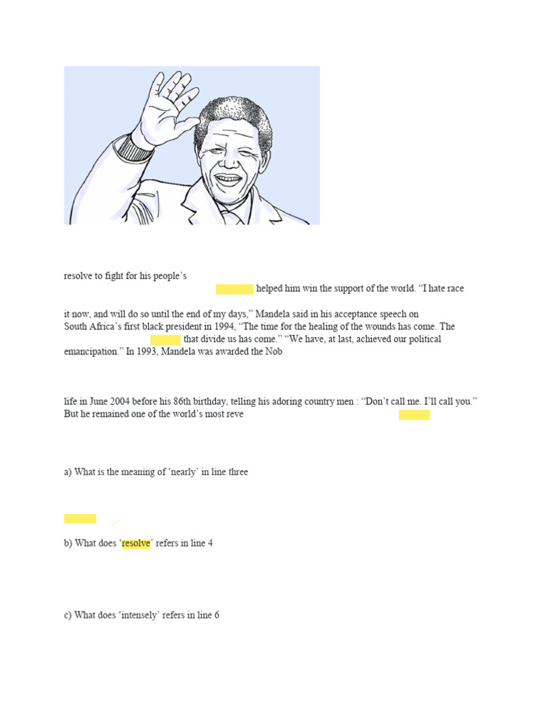 Nelson Mandela Guided South Africa From The Shackles of Apartheid To A ...