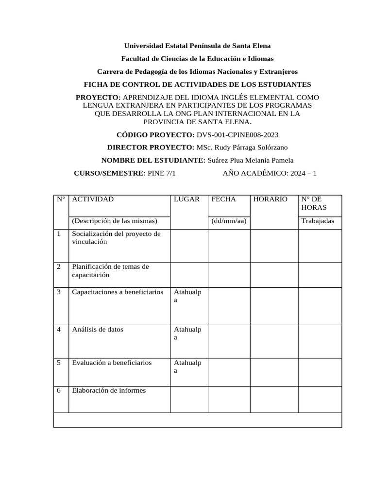 Ficha Trabjada | PDF