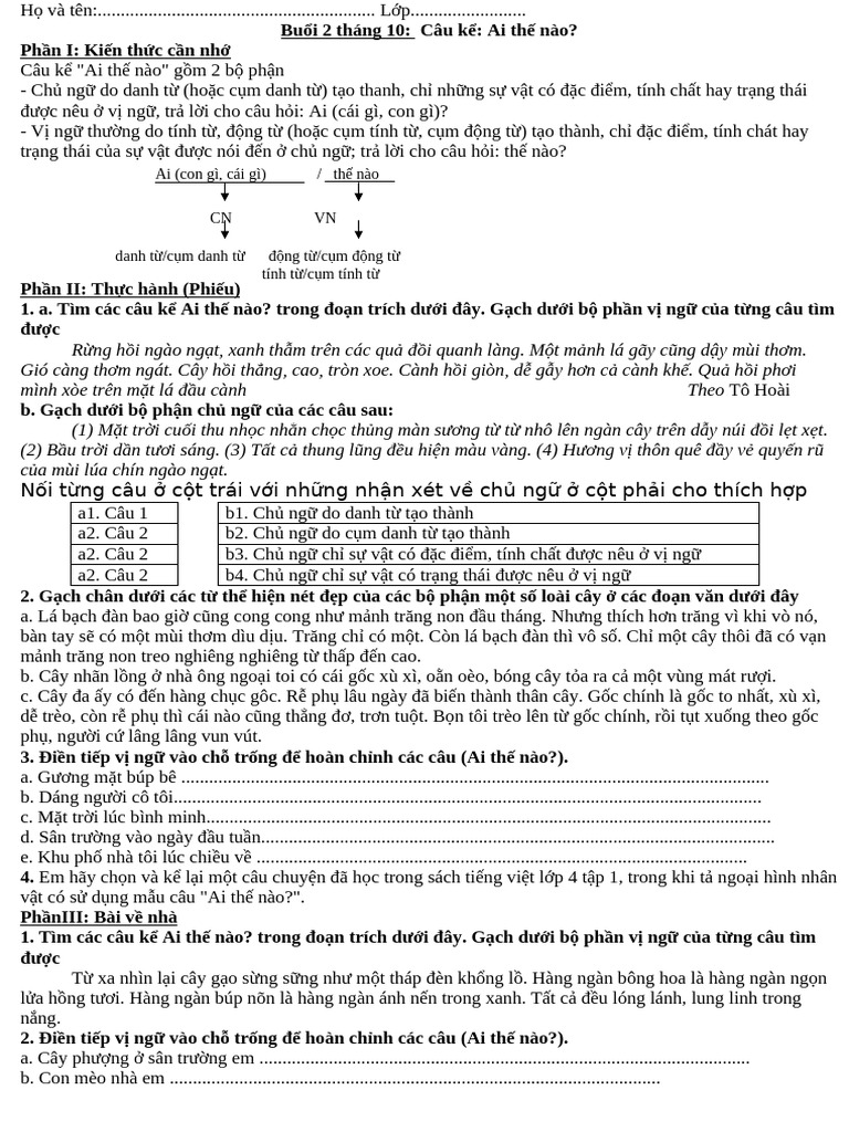 LTVC - Cau Ke Ai The Nao | PDF