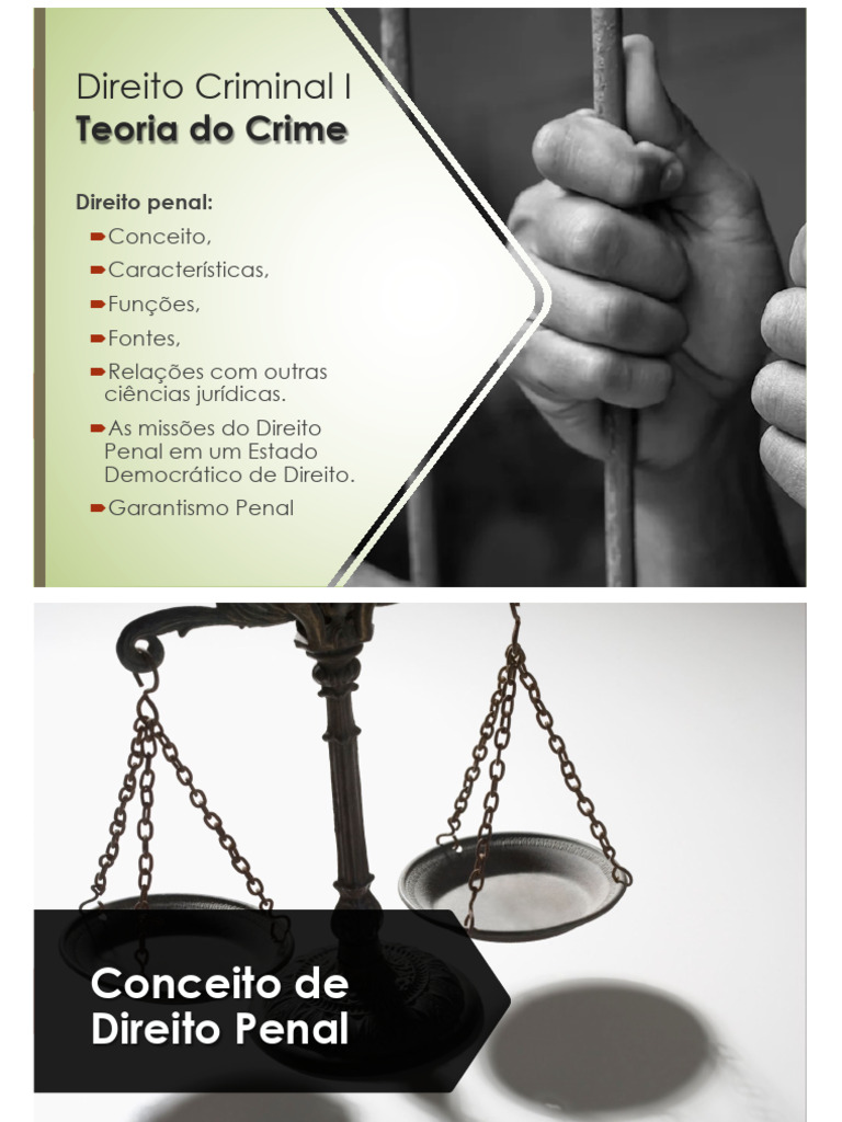 Teoria do Crime no Direito Penal | PDF | Direito Penal | Crimes